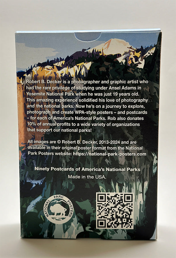90 Postcard - Boxed Set – National Park Posters