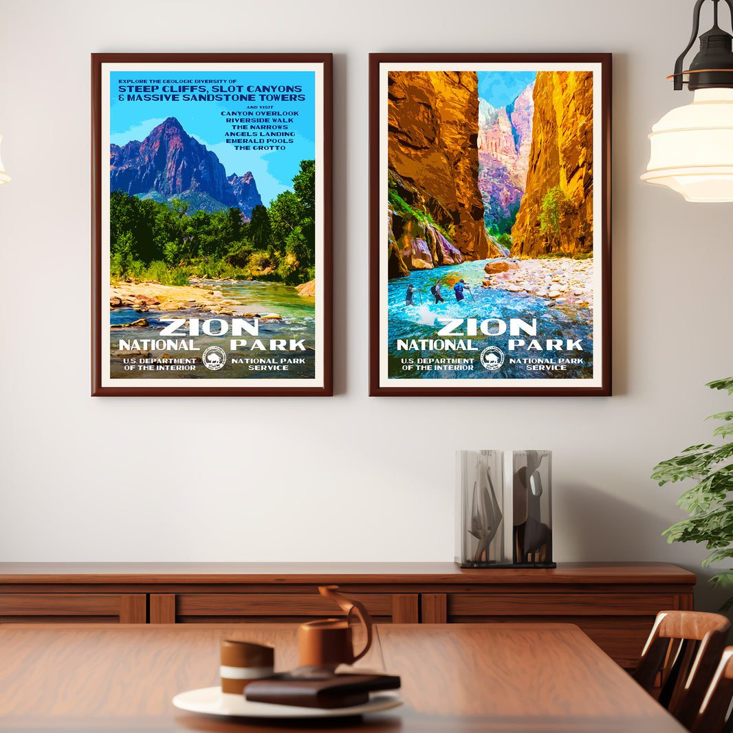 WPA National Park Poster Collections | Park Art Prints | National Park ...