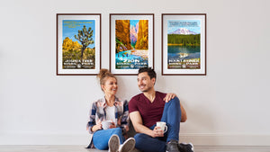 National Park Posters - WPA Style Posters, Prints, & More