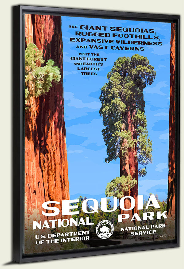 Sequoia National Park Canvas Print | Order Canvas Prints Online ...